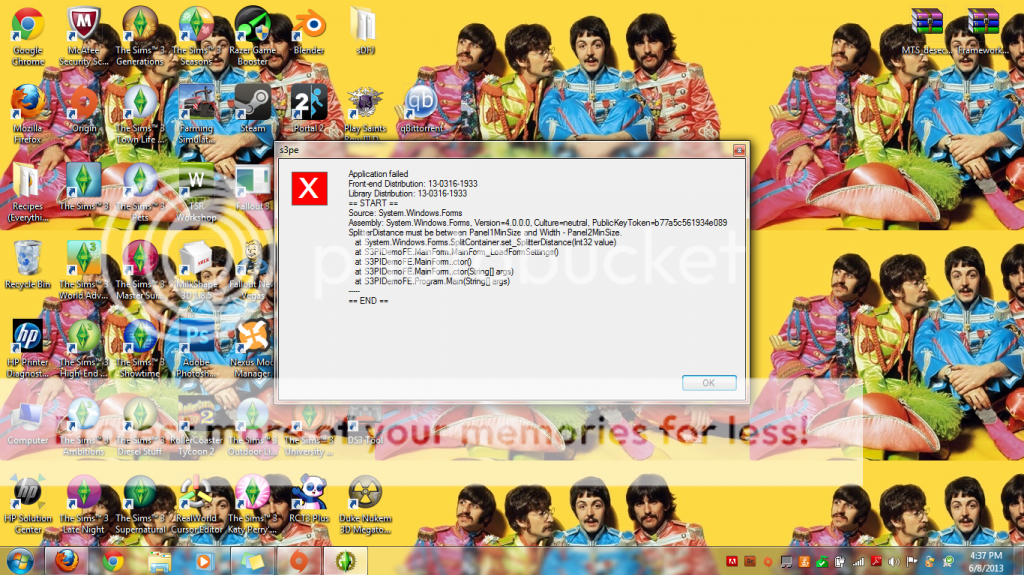 Mod The Sims - S3PE Error. Help!