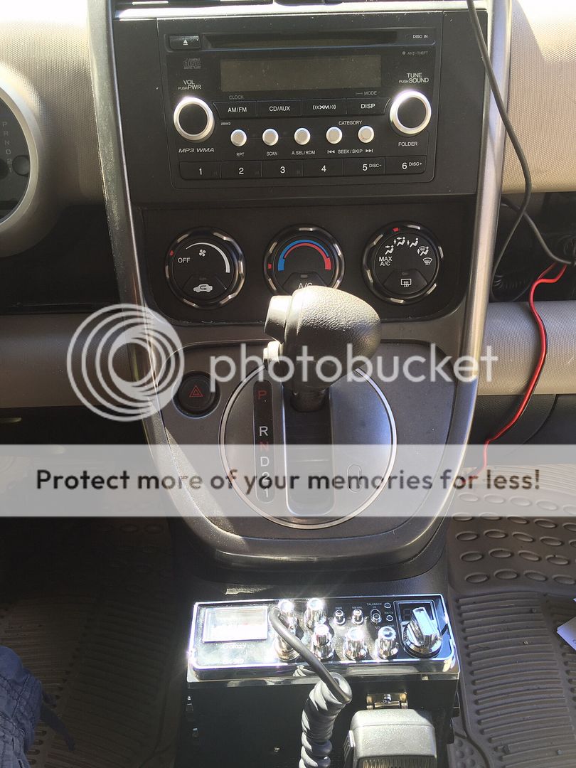 Installed CB radio | Honda Element Owners Club