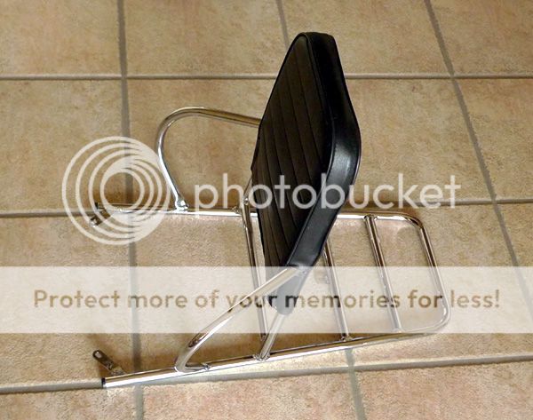 Modern Vespa : Vespa GT 200 GT200 Rear Rack with Back Rest